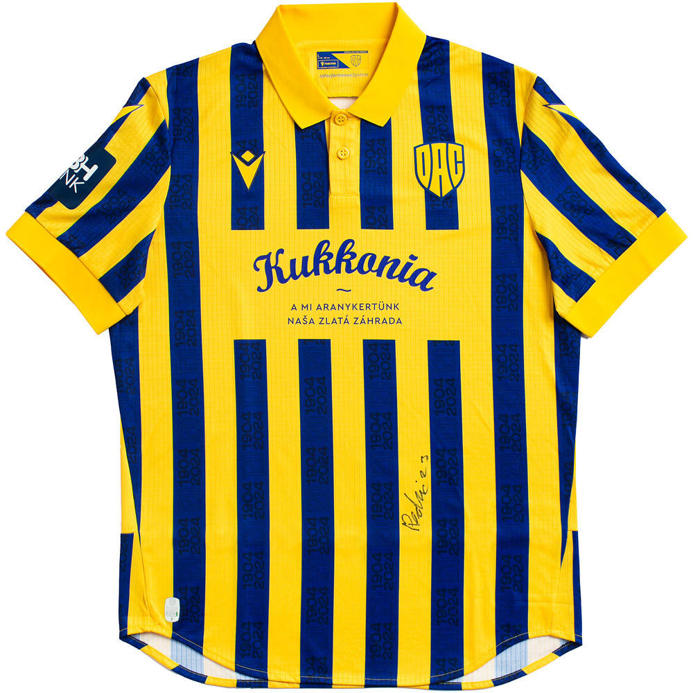 Personalized signed home jersey 2024/25 senior Macron | DAC 1904 ...